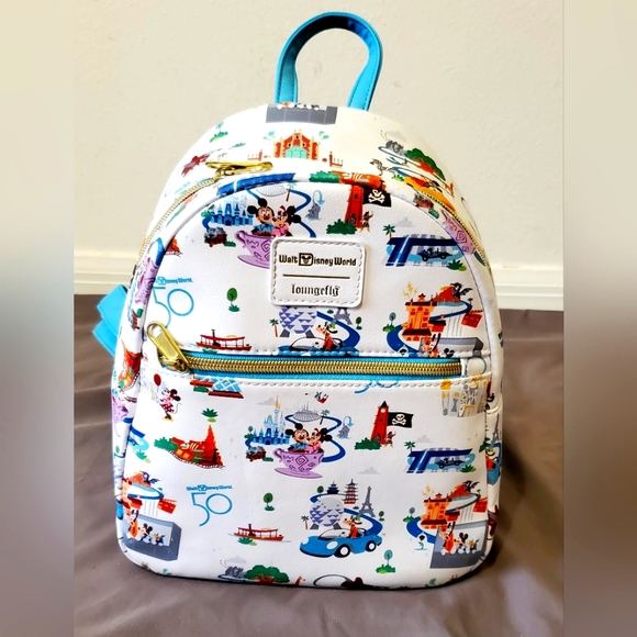 Loungefly | Bags | Loungefly Walt Disney World 5th Anniversary Backpack ...